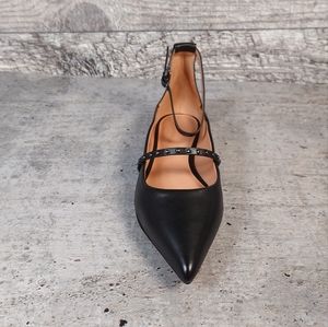Halston Heritage | Shoes | Halston Heritage Black Leather Shoes | Poshmark